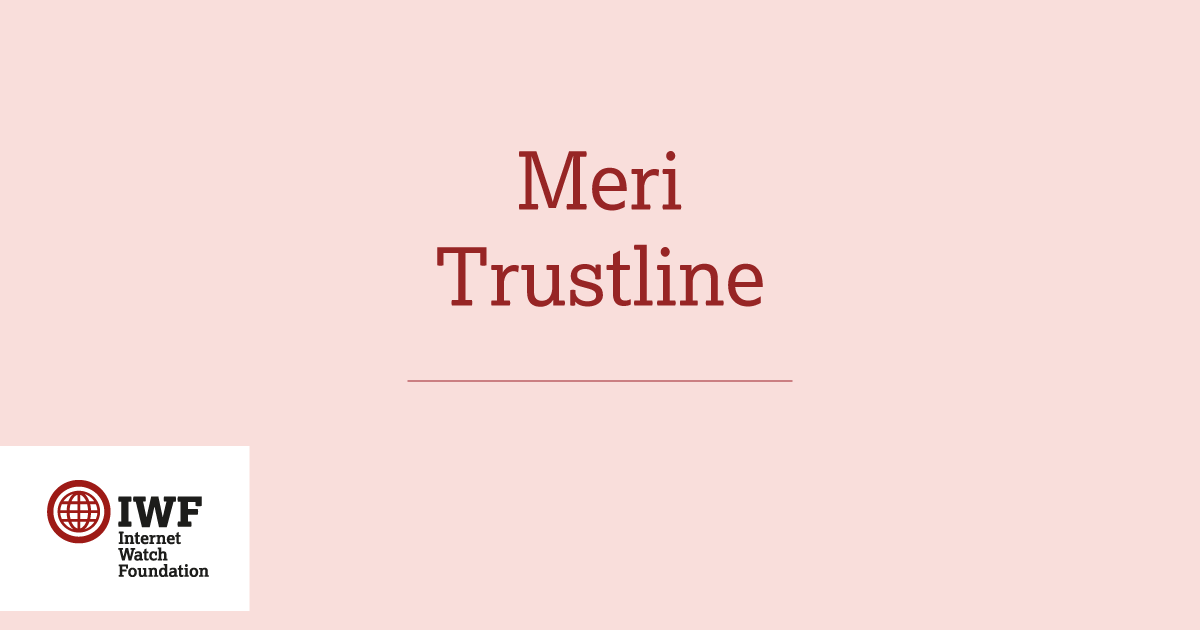 IWF 2024: Meri Trustline – Supporting Children Facing Online Harms